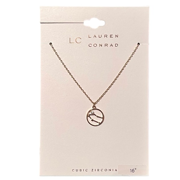 LC Lauren Conrad | Jewelry | Lc Lauren Conrad Gold Gemini Constellation ...